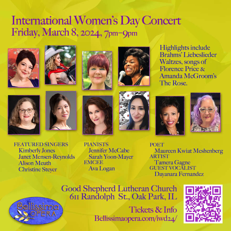 Bellissima: International Women's Day Concerts - Working In Concert